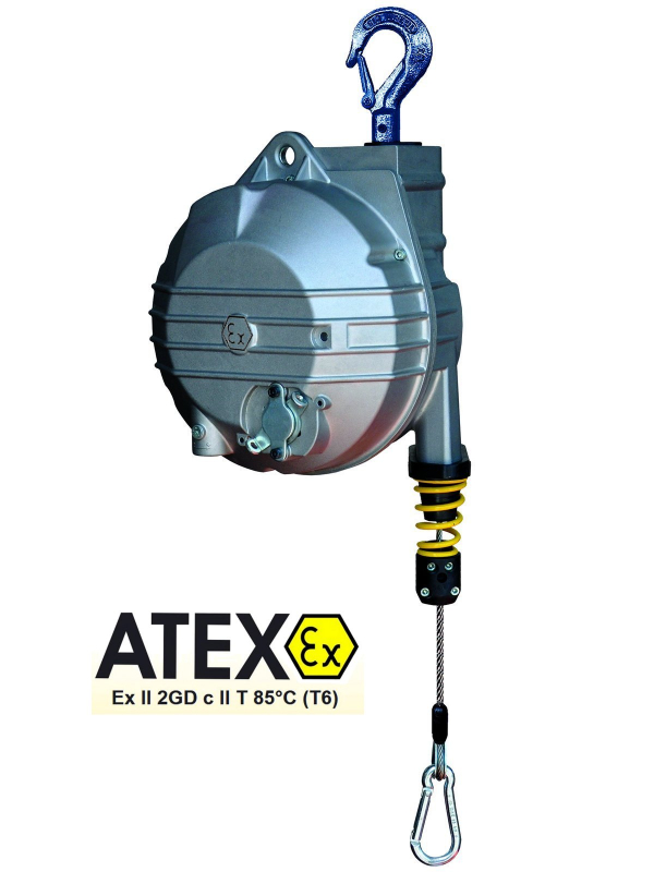 ATEX Balancer TECNA 9522AX Traglast 30 - 40kg Seil:2,7m, 1.667,19