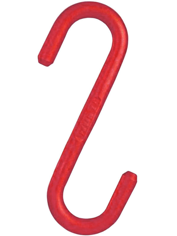 S-Haken lang, offene Form GK8 16mm TK:0,5t, 27,97